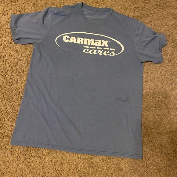 Shirts | Carmax Cares Tshirt Light Blue Community Driven | Poshmark